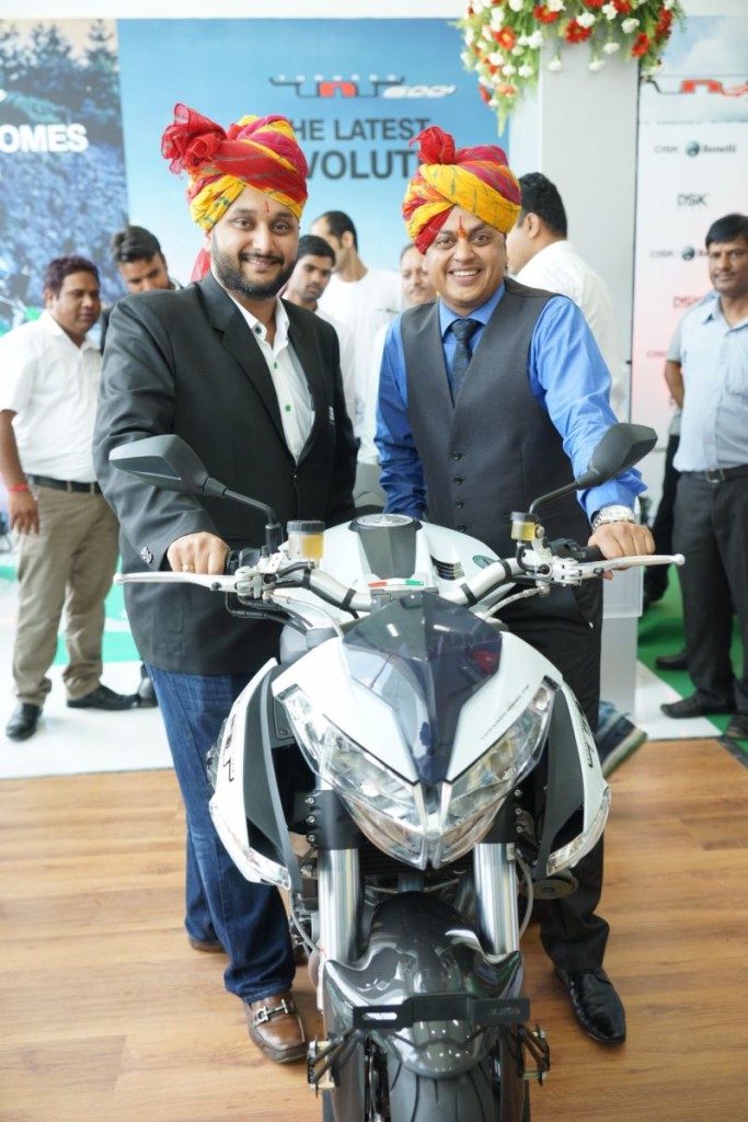 DSK Benelli inaugurate new Jaipur showroom - Bike India