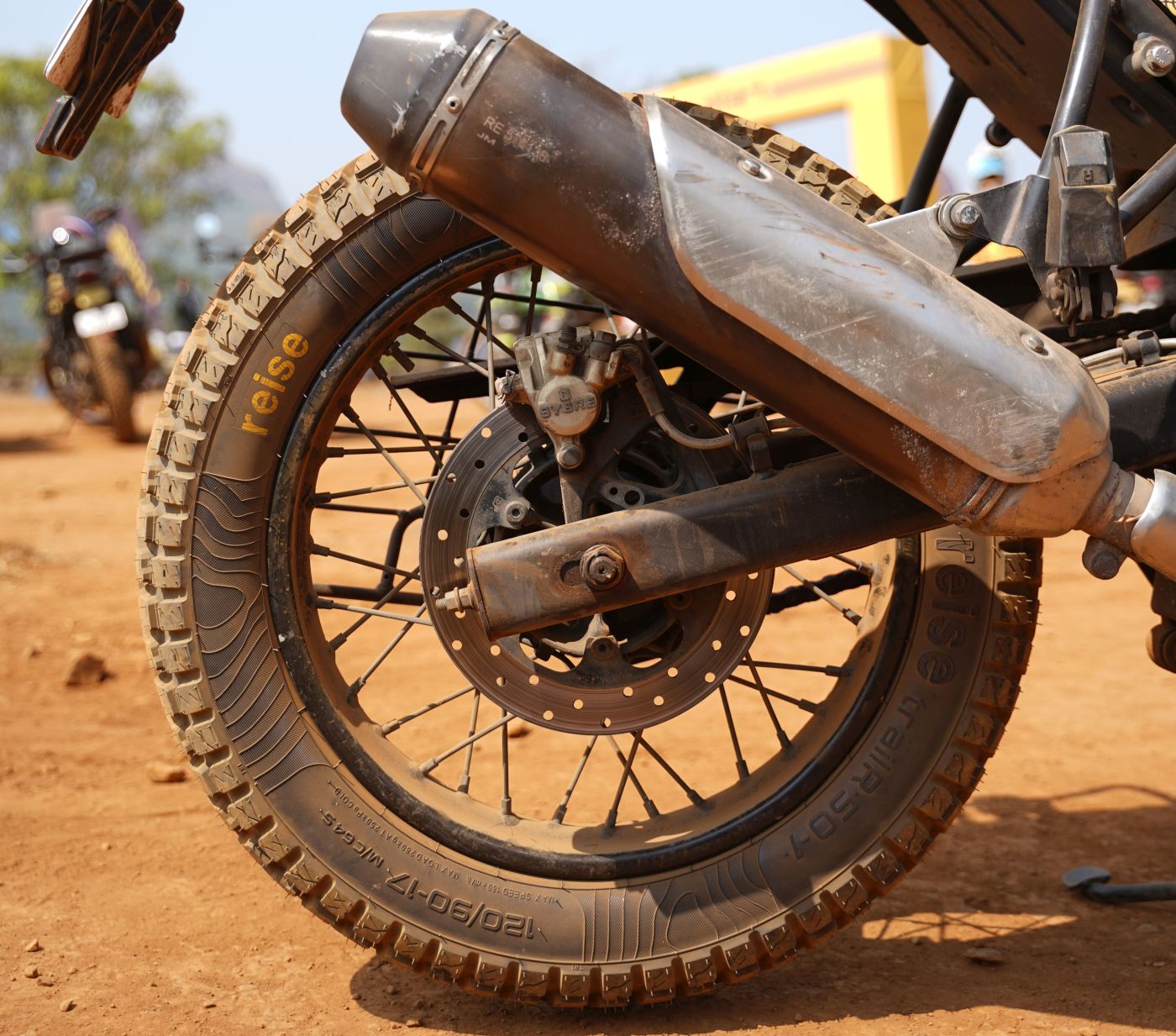 Reise Moto TrailR Tyre Test - Bike India