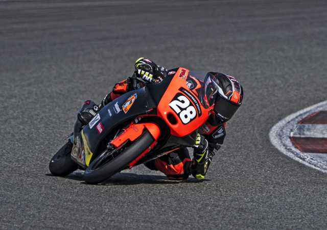 Geoffrey Emmanuel in FIM World Championship JuniorGP - Bike India